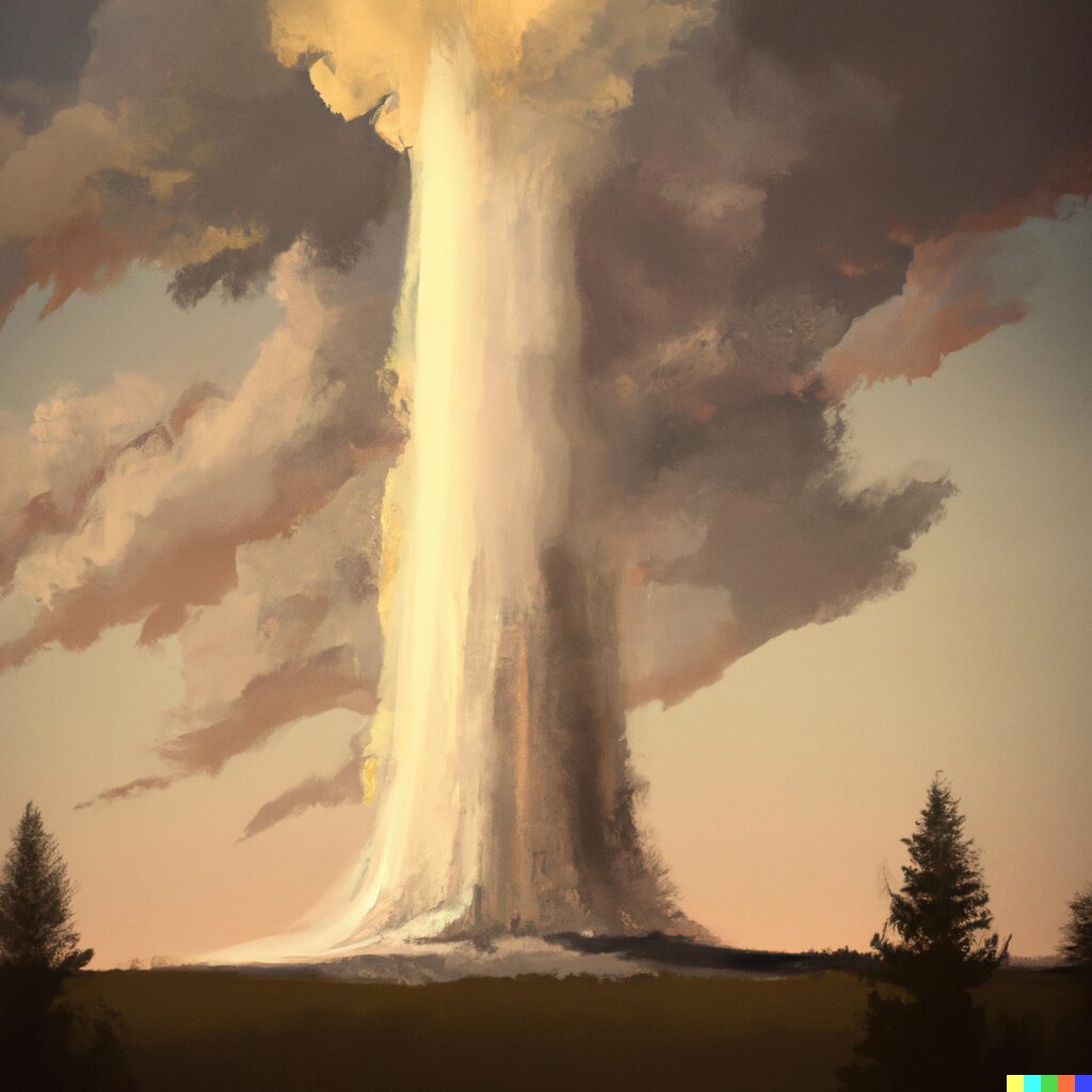 Old Faithful geyser history explained - YellowstoneGeysers.Com