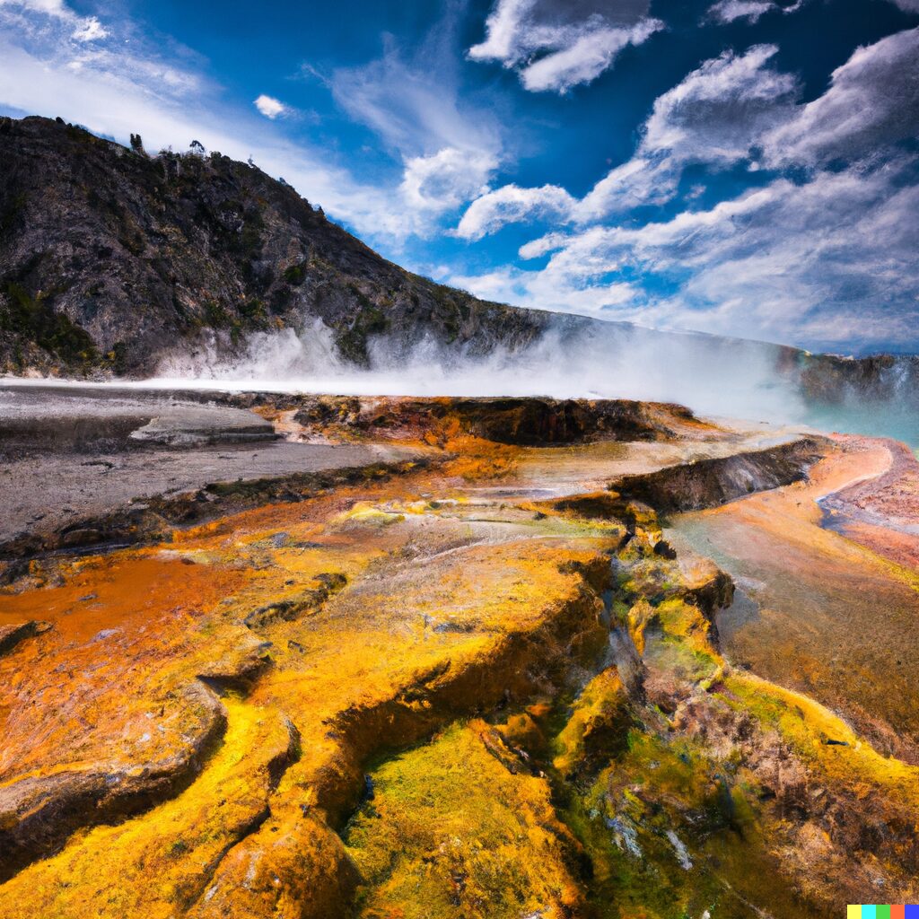 Unique geothermal features in Yellowstone - YellowstoneGeysers.Com