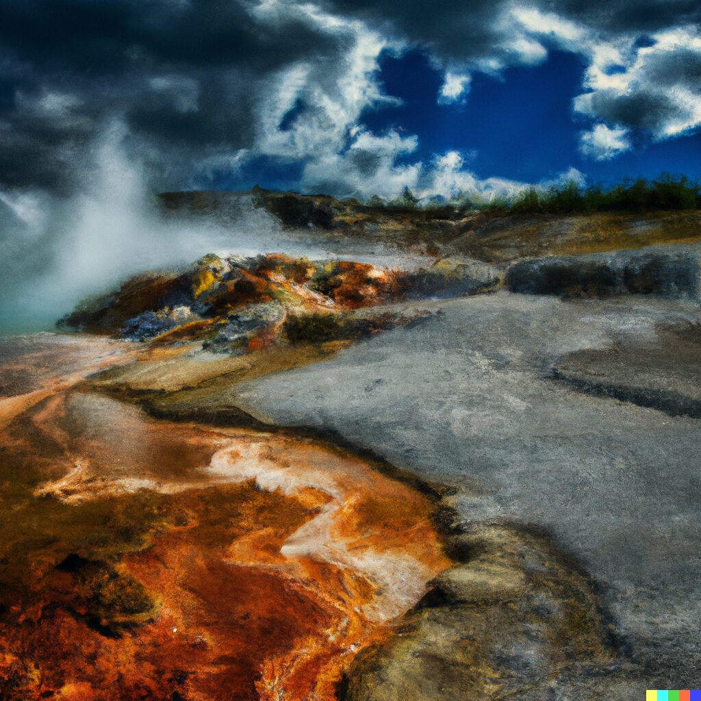 Overview of the Yellowstone Grand Geyser Basin - YellowstoneGeysers.Com